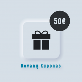 50€ dovanų kuponas